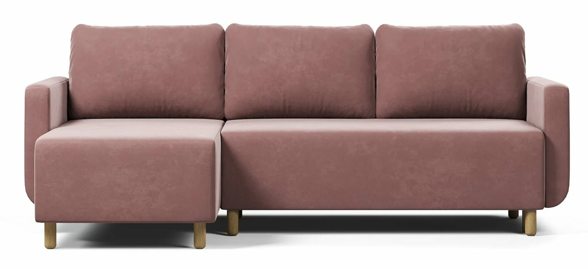 Угловой диван-кровать Беллер, 220х138х90 см, механизм Еврокнижка, диван раскладной большой, с ящиком для белья