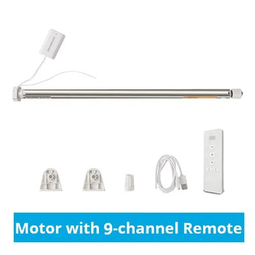 Zemismart мотор для штор 17/25/28 мм Motor with Remote9