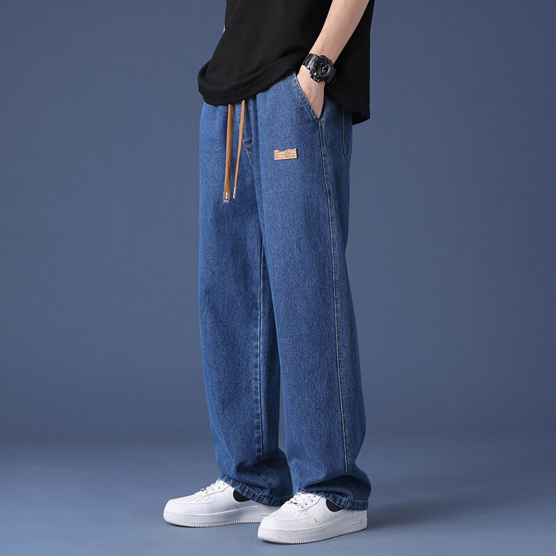 Джинсы широкие 