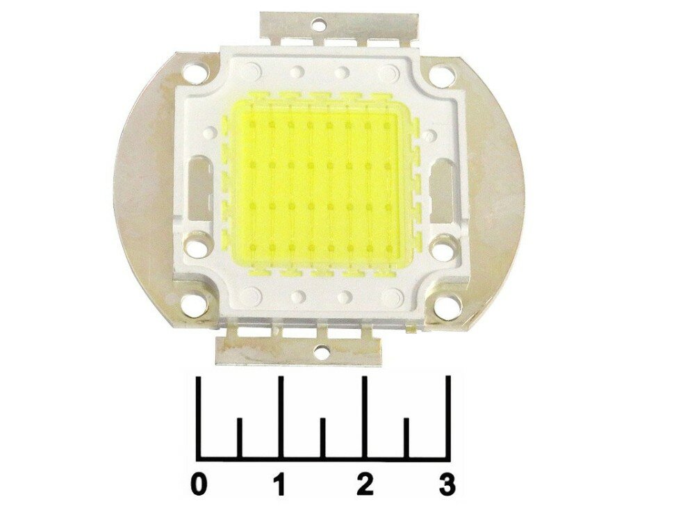 Светодиод LED 30W белый холодный 12-15V HL030W-12