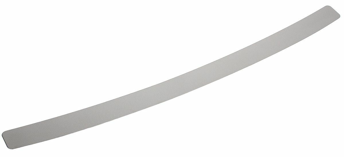 Накладка на задний бампер Rival для Lada Granta I рестайлинг универсал 2018-н. в, нерж. сталь, NB. U.6012.1