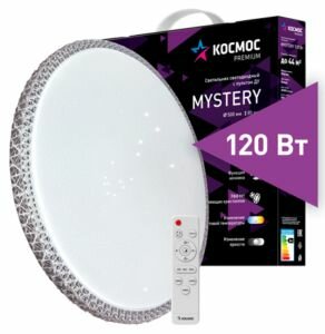 Космос св-к св/д управляемый 120W(9600lm) 2K-4K-6K пульт ДУ PREMIUM MYSTERY