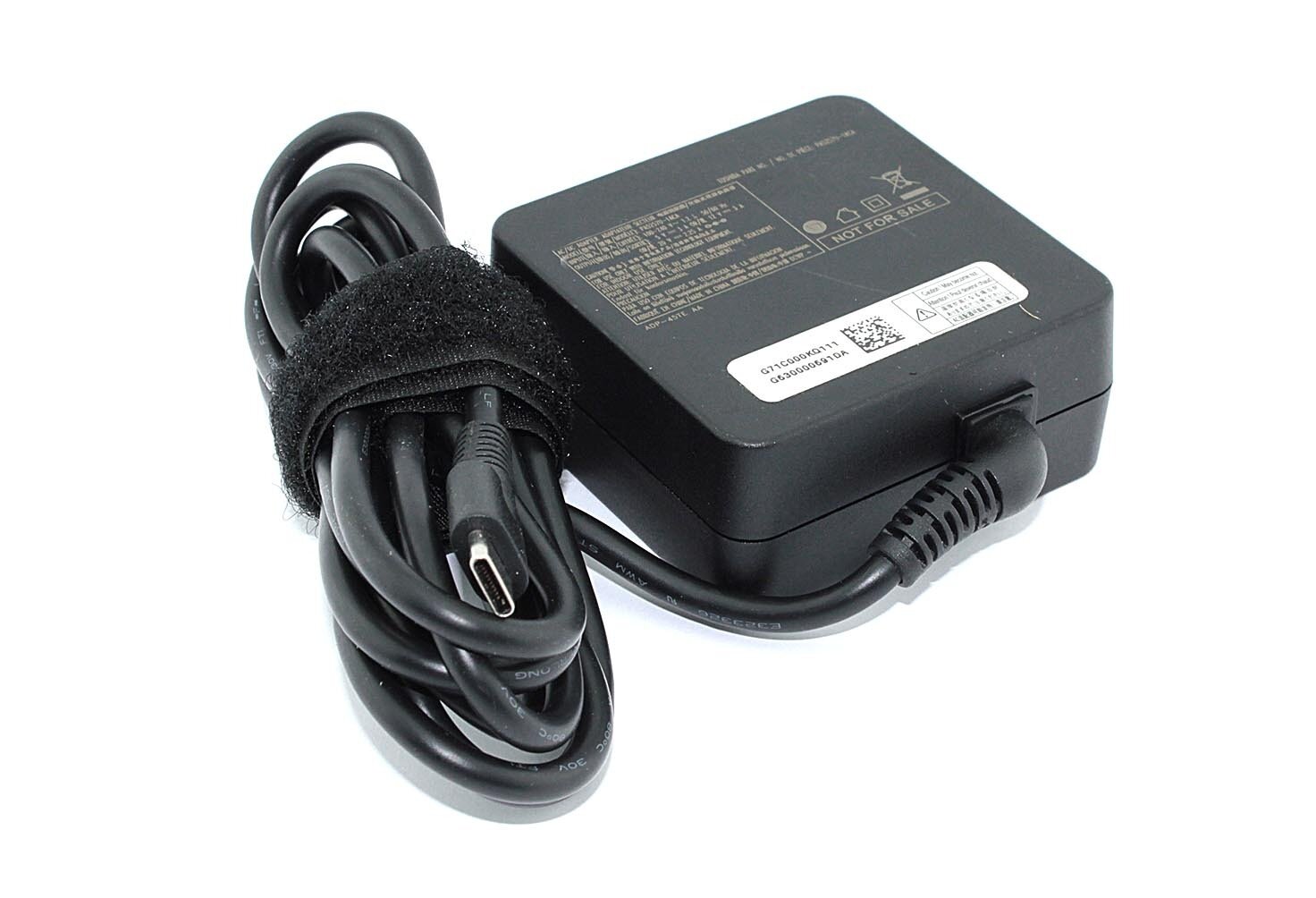 Блок питания (сетевой адаптер) для ноутбуков Toshiba PA5279U-1ACA 20V 2.25A 45W Type-C тип VB