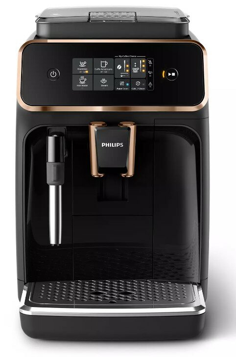 Автоматическая кофемашина Philips EP2124 CN, черный/золотой