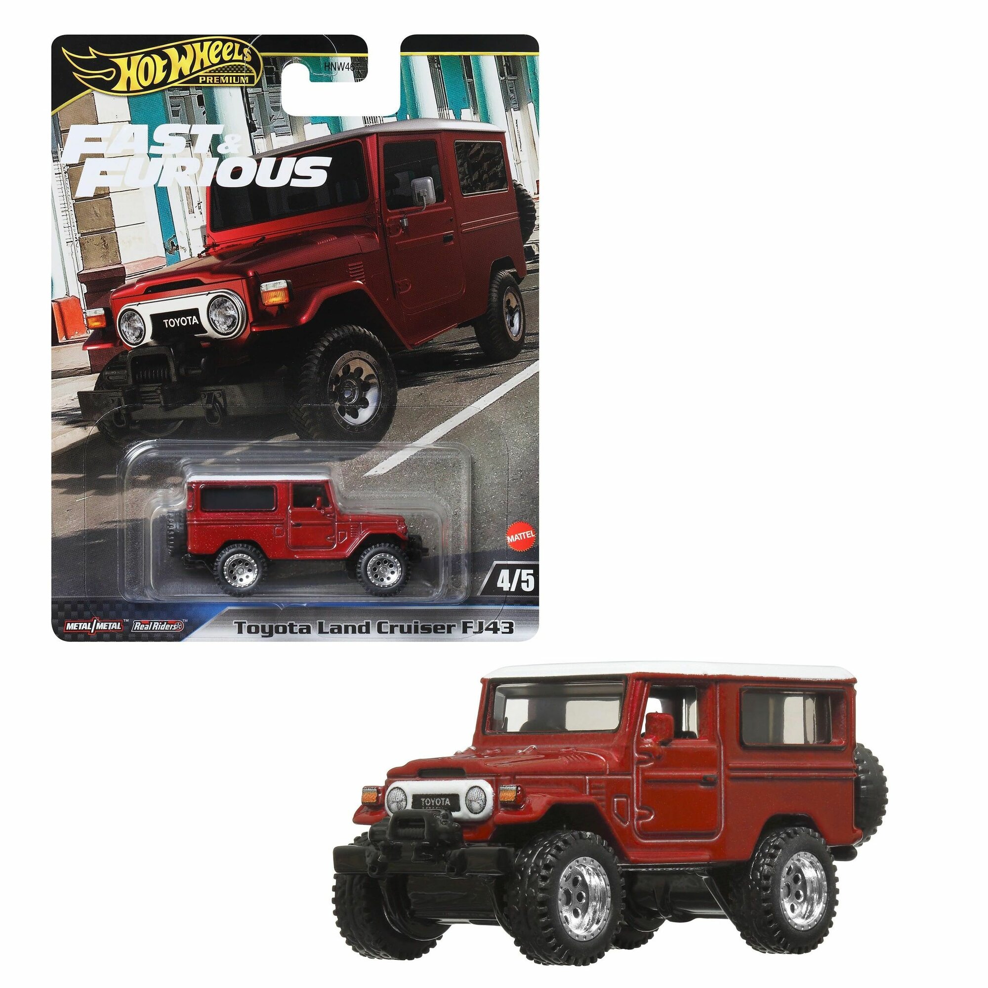 Машинка Hot Wheels HRT96 Fast&Furious Toyota Land Cruiser FJ43 4/5