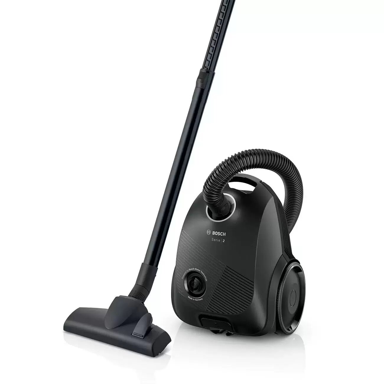 Пылесос Bosch BGBS2LB1 черный, 600 Вт, уборка сухая, пылесборник мешок 3.5 л