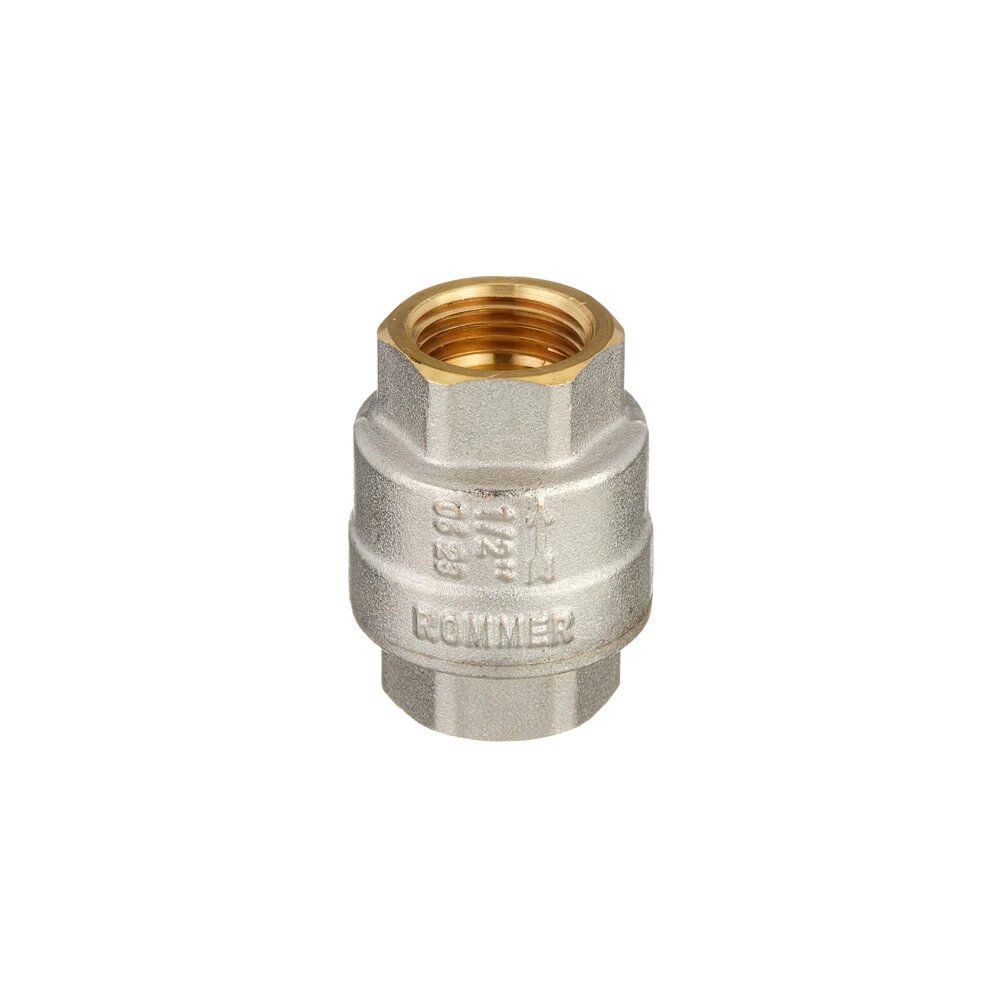 Клапан обратный Rommer 1/2 ВР(г) х 1/2 ВР(г) (RVC-0002-000015) Rommer RVC-0002-000015