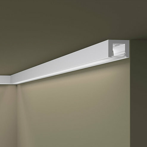 IL12 карниз для скрытого освещения Wallstyl NMC 25х20х2000 мм.