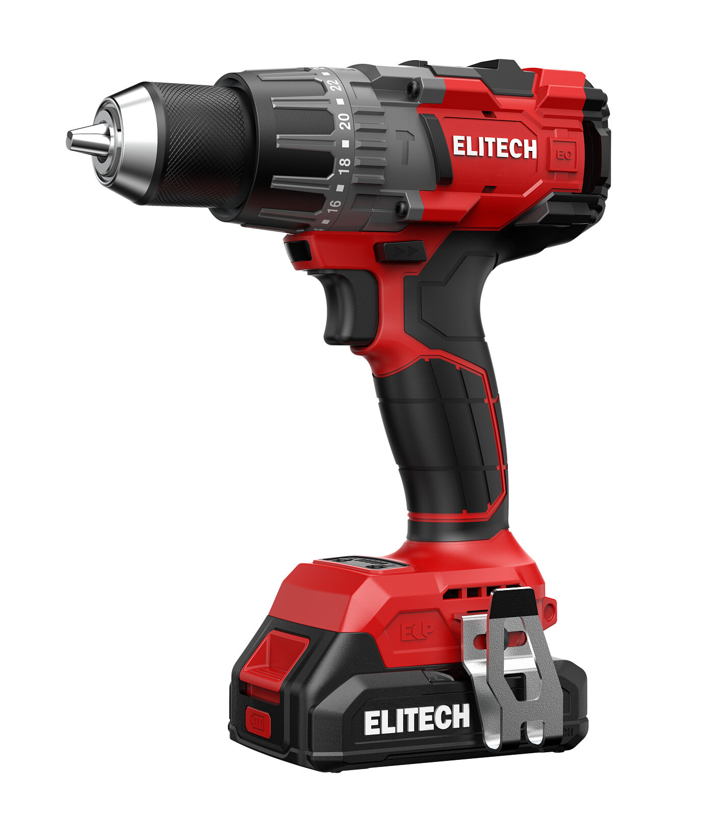 Дрель аккумуляторная ударная ДА 21УБЛ2 ELITECH, E2201.048.01