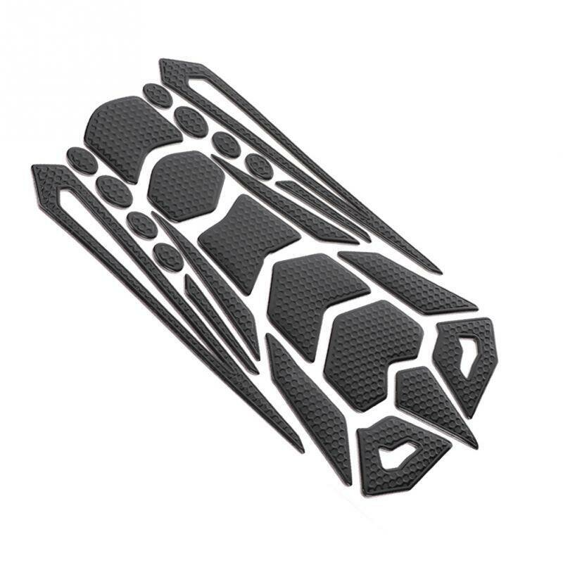 Наклейка на топливный бак мотоцикла составная Tank Protection, черная
