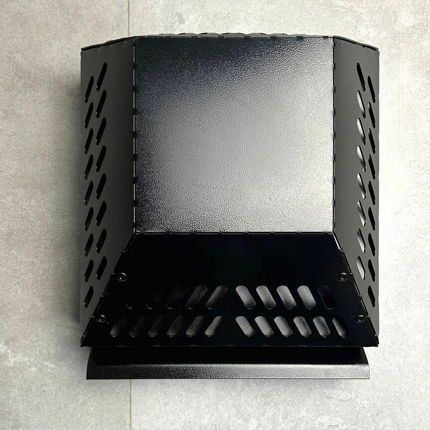 Оголовок для котла "Данко" LigaОДч150, черный, для парапетного котла, 150 л, 31x35 см