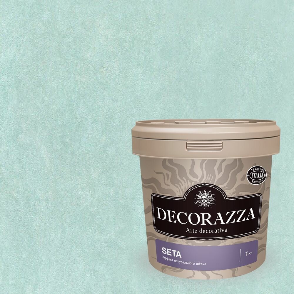 Декоративная штукатурка с эффектом натурального шелка Decorazza Seta (1кг) ST 11-201
