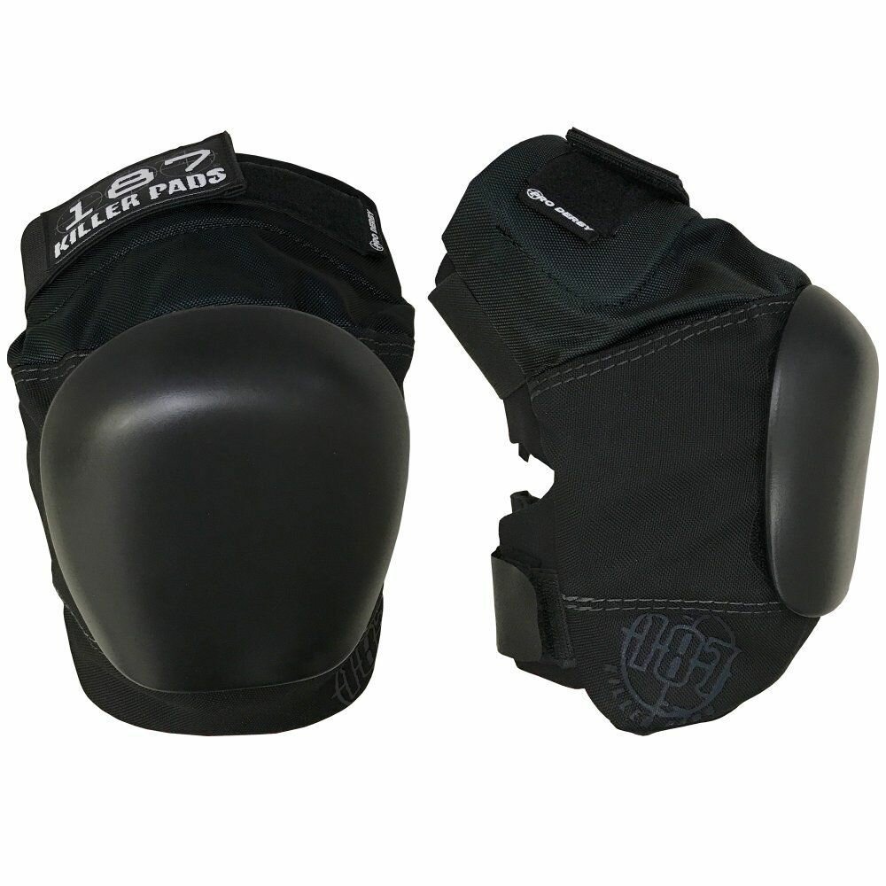 Защита коленей 187 Killer Pads Pro Derby Pad Black/Black