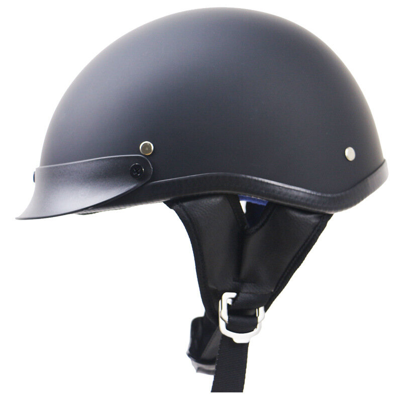 Шлем мотоциклетный ZR-310 DOT, XXL, темно-черный