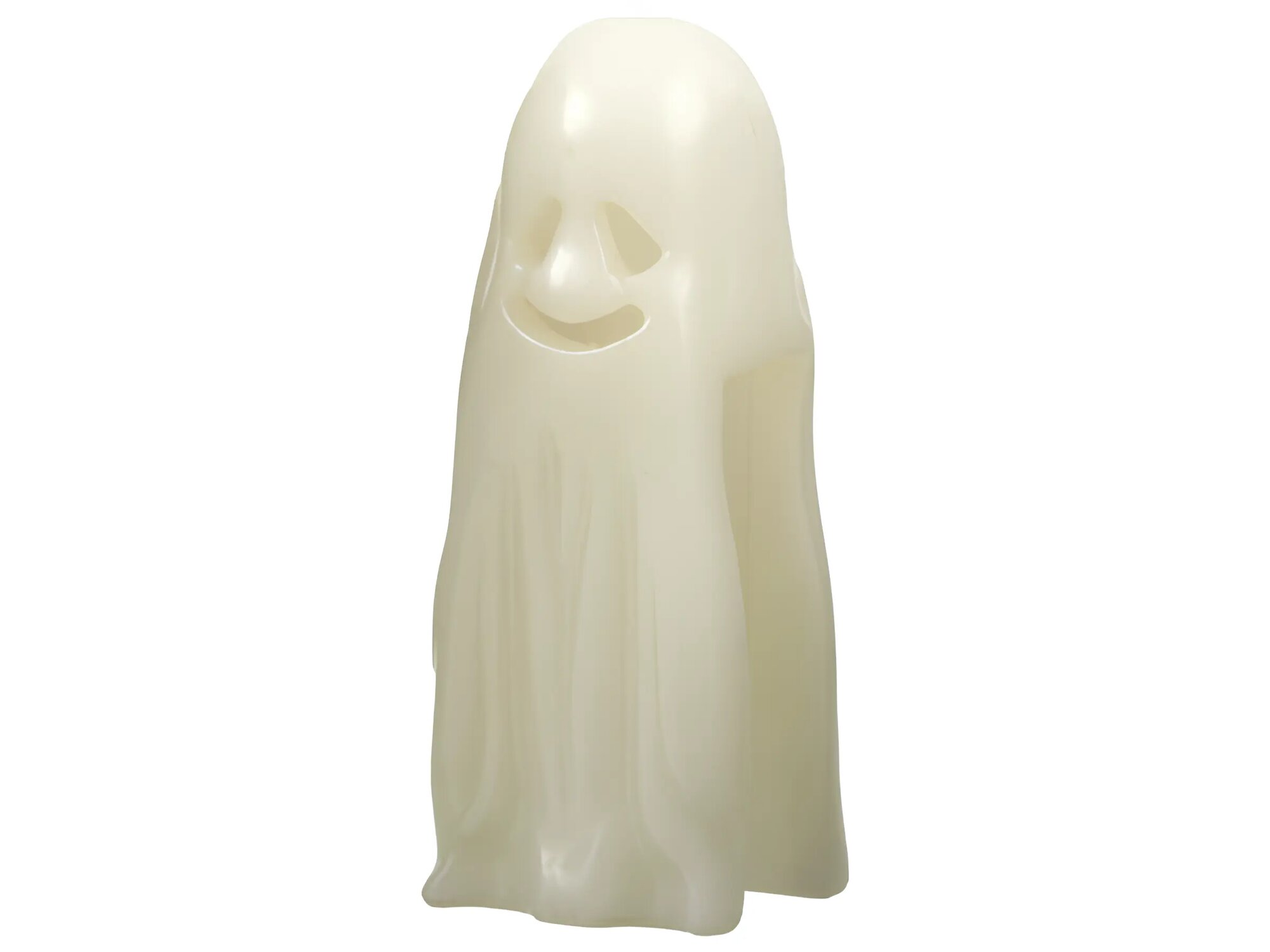 Minifigure, Headgear Head Cover, Ghost Shroud with Smile, 2588 Glow In Dark Trans U