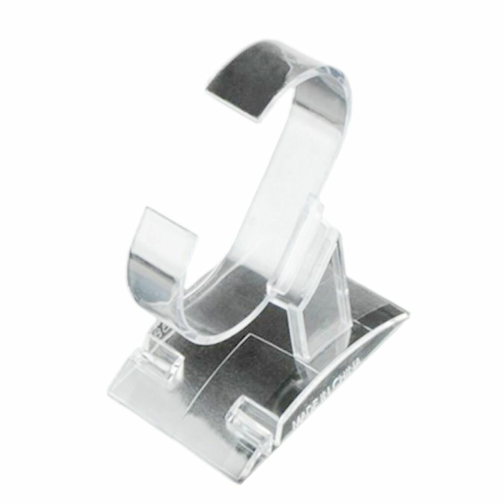 Многоцелевой прозрачный стенд для часов в форме буквы C, домашний аксессуар, портативный витрины ювелирных изделий и браслетов, ежедневное использование