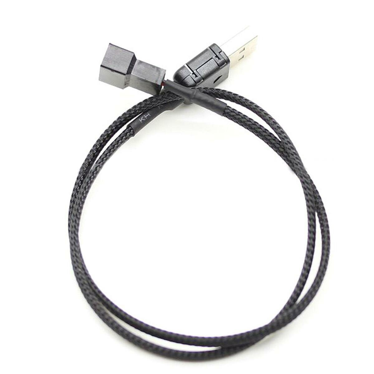 3-контактный 3pin /4-контактный 4pin кабель-адаптер для 5V JETTING Новый 50 см USB A папа для вентилятора