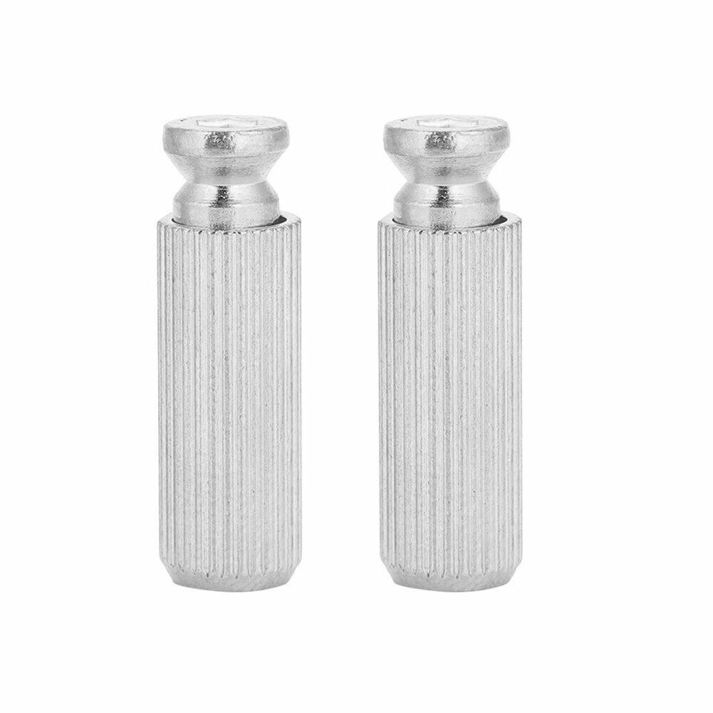 2 шт. регулируемых шпилек и анкеров для тремоло-бриджа электрогитары Floyd Rose 8 мм (серебристые)