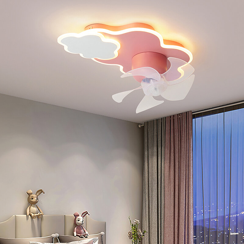 Детский стиль - веер - креативный потолочный светильник - дистанционное управление-JC lighting