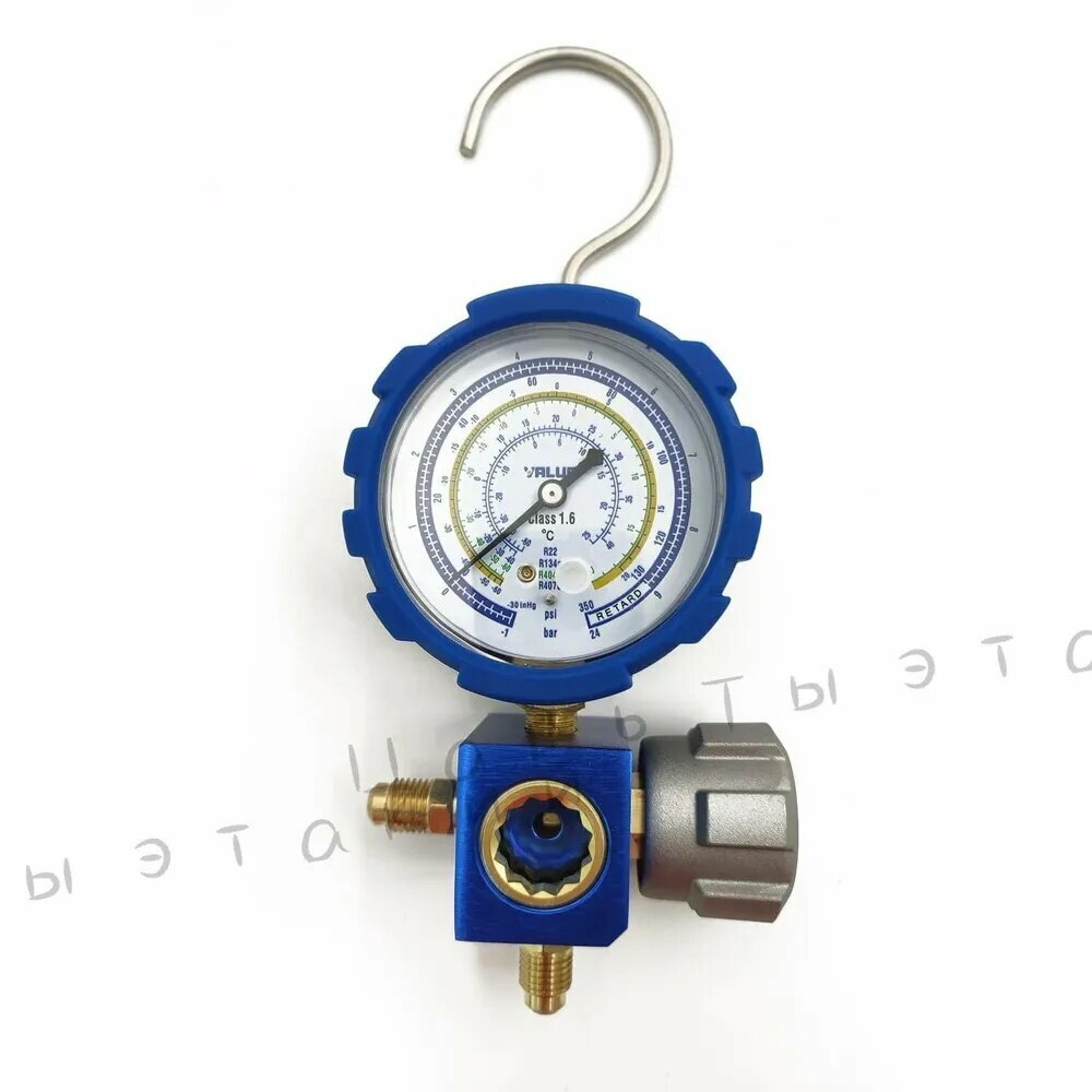 Манометрический коллектор одновентильный Value VMG-1-S-L Type III ( под R404a, R22, R134a, R 407c)