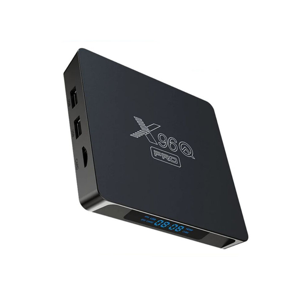 Smart TV Box X96Q Pro Android 10.0 Allwinner H313 Quad Core 2.4G Wifi 4K Media Player 1 ГБ 2 ГБ 16 ГБ Приставка Google Player