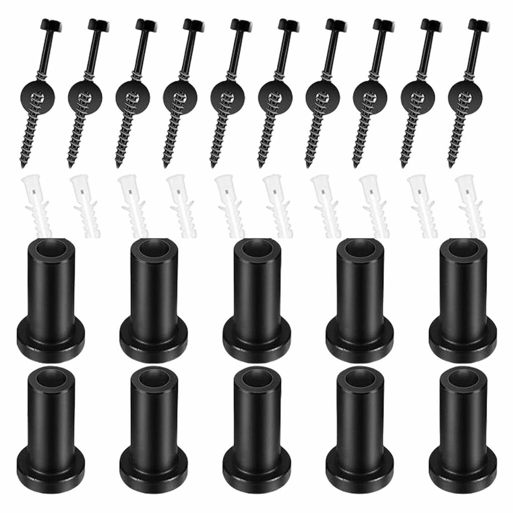 Набор из 10 предметов, настенная распорка с винтами и болтами-50 мм