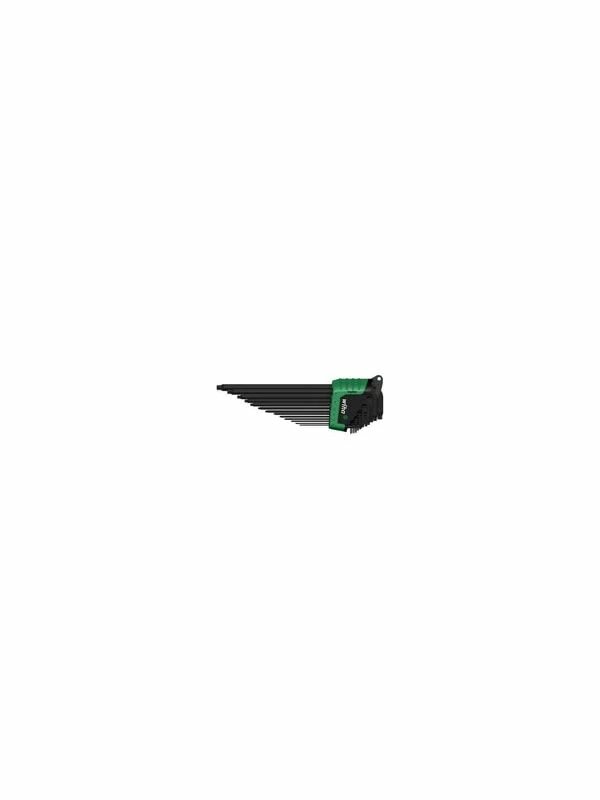 Набор шестигранных ключей L-образной формы Wiha 36503 366RZ Torx ErgoStar 13 штук