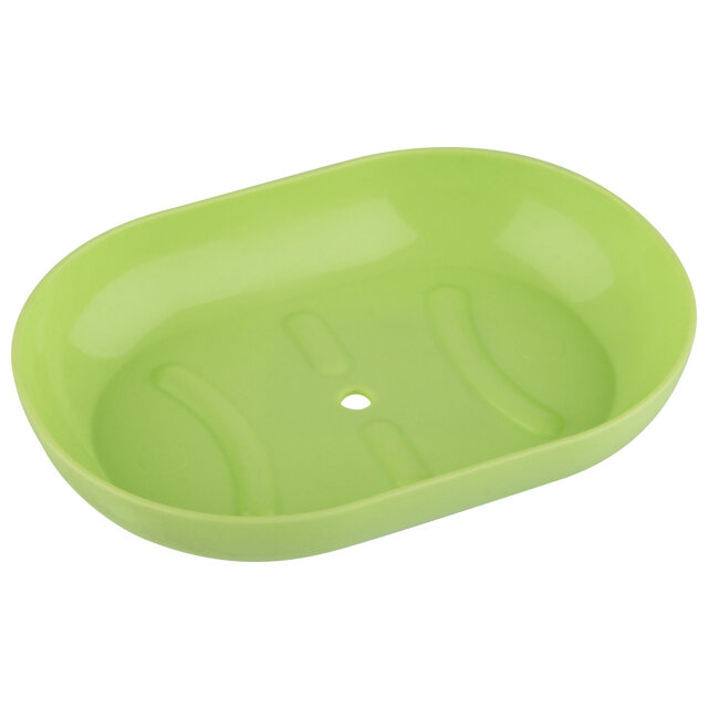 Мыльница настольная Berossi Aqua 108201, пластик, салатовый
