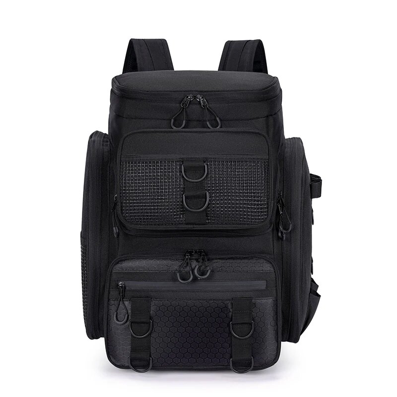 Рюкзак для рыбалки Scione 50л Черный, Black