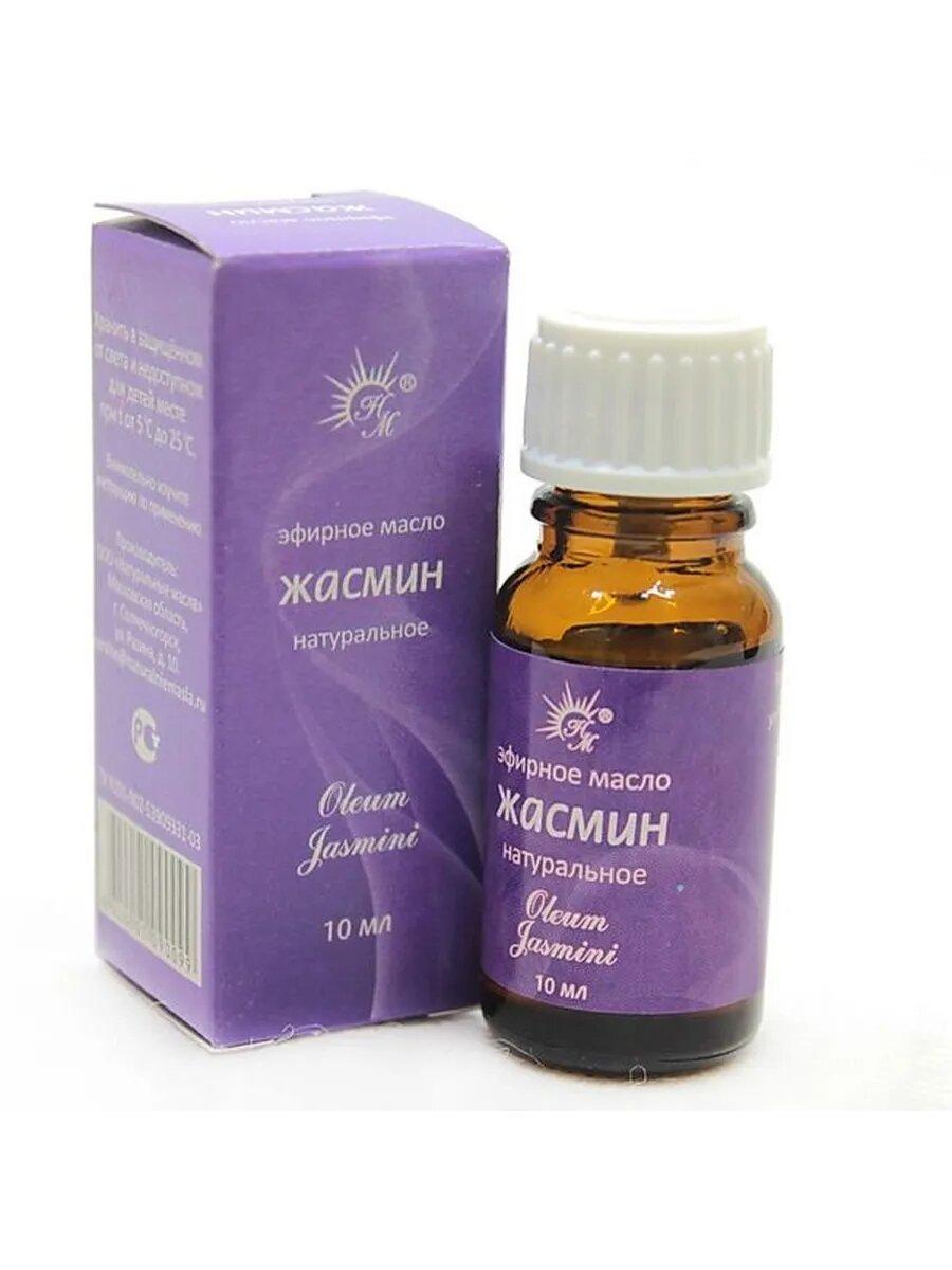 Масло эфирное Жасмин, масло эфирное, 10 мл, 1шт.