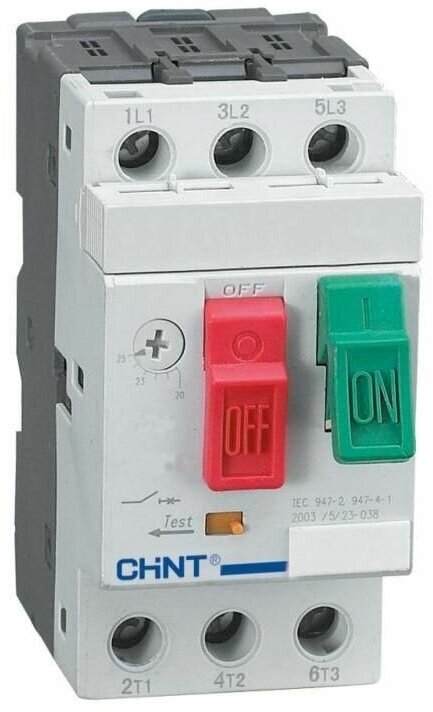 Выключатель автоматический для защиты двигателя 24-32А NS2-32 (R) CHINT 146475