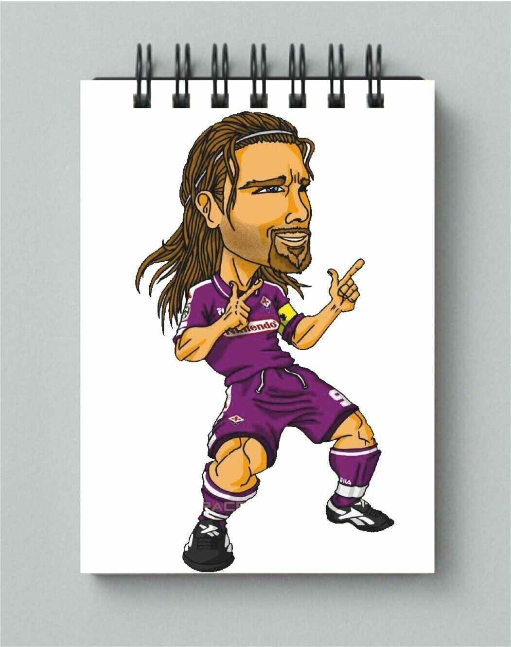 Блокнот футбольный клуб Фиорентина - Fiorentina № 9