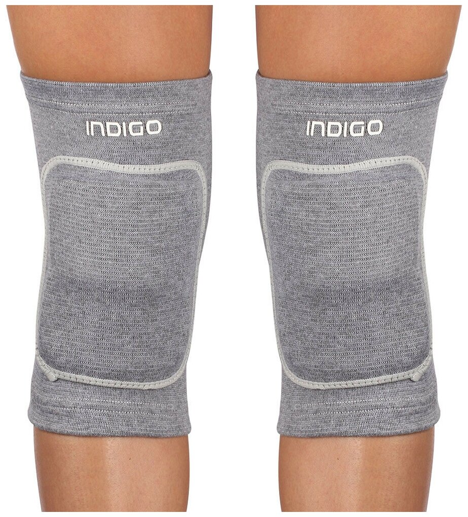Наколенники для гимнастики и танцев Indigo, In211-gr размер M