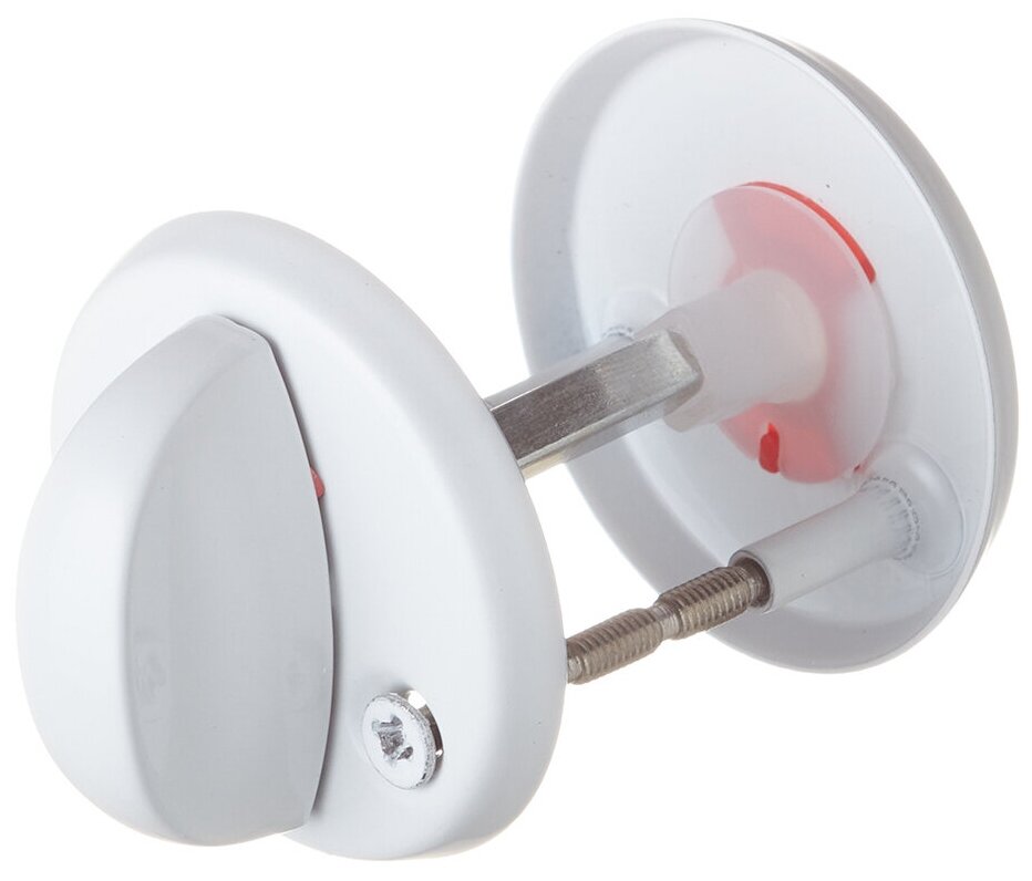 Фиксатор 2014 круглая розетка белый