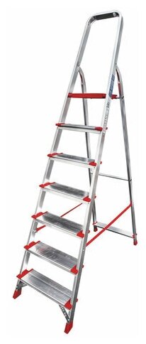 Лестница-стремянка 7 ступеней Новая Высота 5110107 алюминиевая