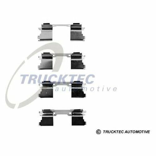 Комплект монтажный тормозных колодок Trucktec 0235292 для Mercedes SPRINTER 906, T1 601 611 601, 611, V-CLASS W447, Viano W639,