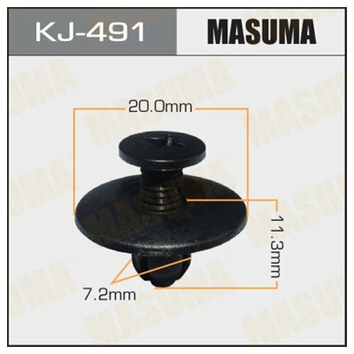 Зажим, молдинг / защитная накладка Masuma KJ491 для Toyota Alphard (2003-2008), Toyota Mark II (2000-2007), Toyota Prius (2003-2009)