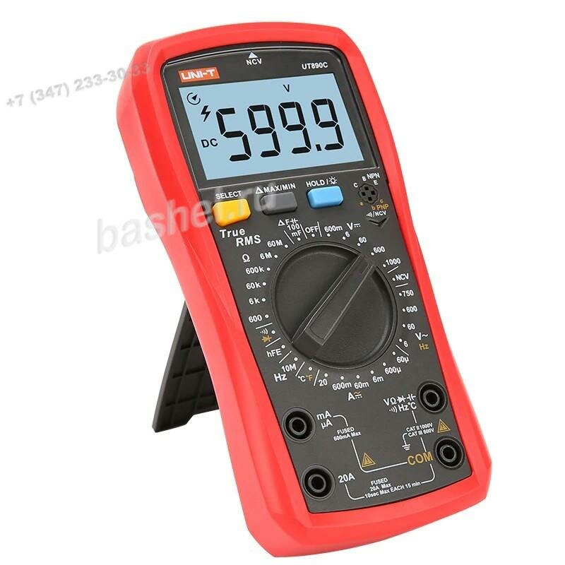 UT890C NCV TrueRMS, Мультиметр цифровой, Uni Trend Group (UNI-T)