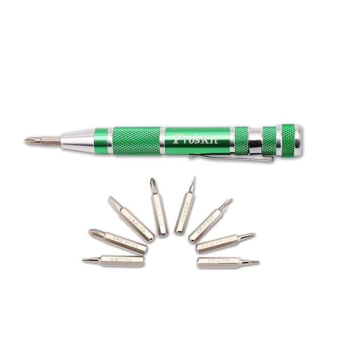 Отвертка ProsKit SD-9814 в наборе с насадками (9 шт.)