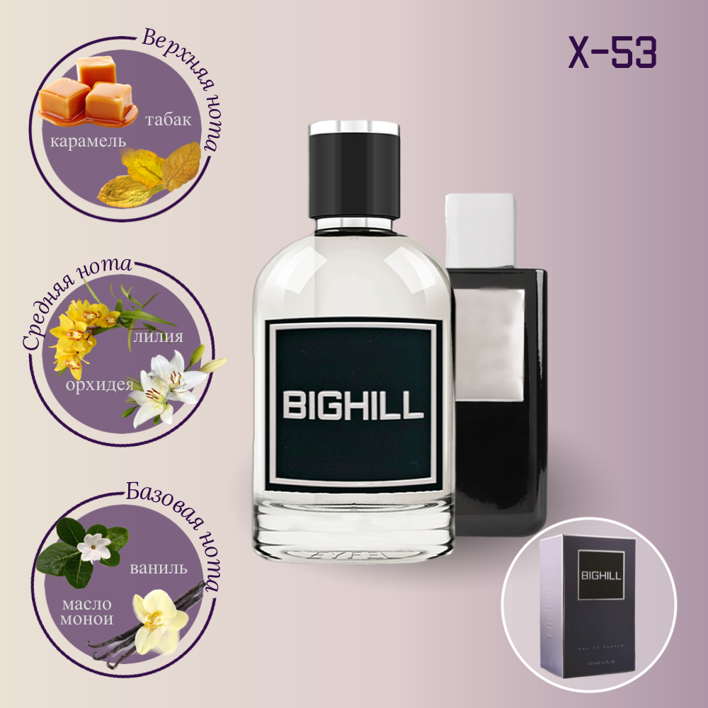 Селективный парфюм BIGHILL BRIGHT BIG-X-53 (FRANCK BOCLET / COCAINE) 50мл.
