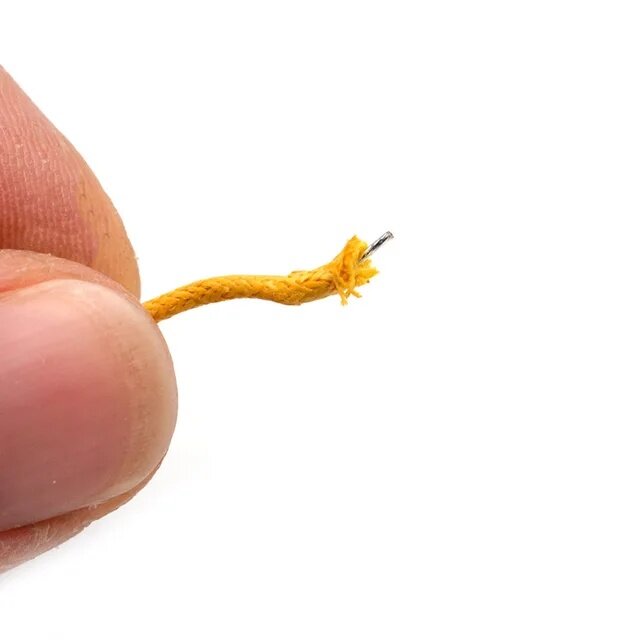 PARTSLAND, винтажный провод распайки, желтая тканевая изоляция, 100 см