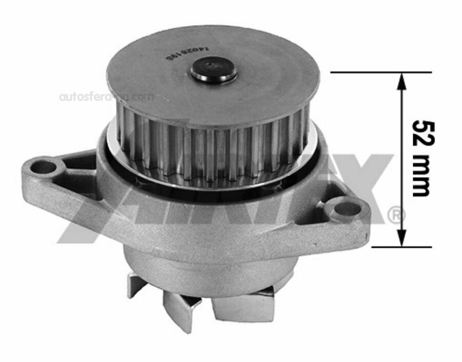 AIRTEX 1530 Водяной насос VW Golf/Vento/Polo, Seat Ibiza/Cordoba 1.0-1.6i 94>