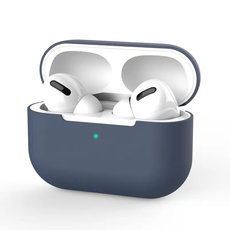 Чехол силиконовый Case Protection для Airpods Pro, полуночно-синий (19)