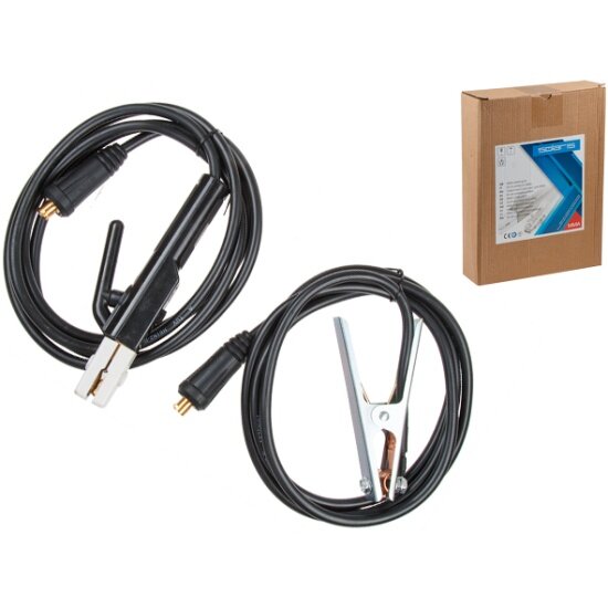 Solaris Комплект сварочный для MMA (до 300А, 3 + 3 м) (разъем 13 мм (тип 35-50)) (WA-4212)