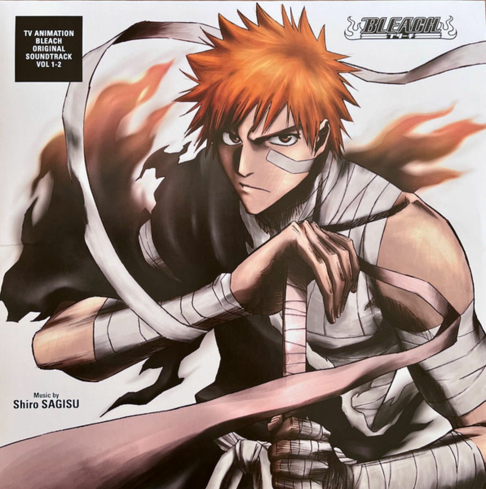 Виниловая пластинка OST "Bleach" Sagisu Shiro Coloured Translucent Blue Lp