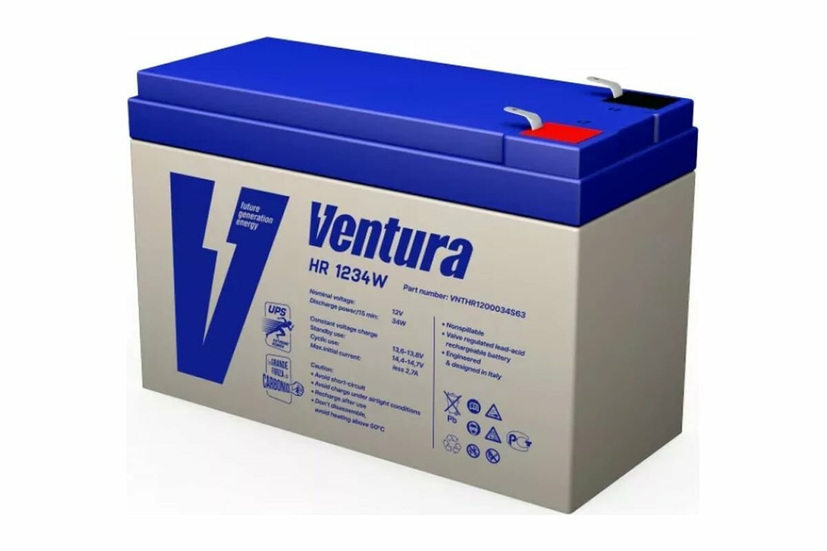 Ventura Аккумуляторная батарея 12В, 9 Ач - HR1234W