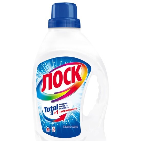 Гель для стирки Losk лоск Горное озеро, 1.3 л