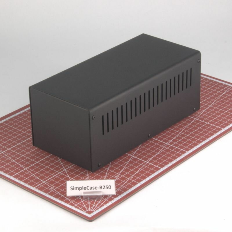 SimpleCase-B250 Универсальный металлический корпус для радиоэлектронных устройств. Размер (ШхД-В) 120х250-100 (мм)