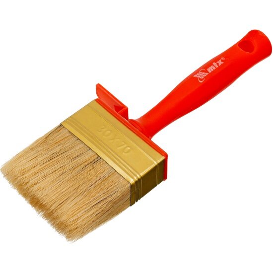 Кисть-ракля Mtx 30 х 70 мм, натуральная щетина, пластмассовый корпус, пластмассовая ручка, , 84120