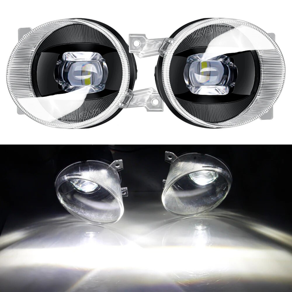 2 шт, 30 Вт, 8000 лм, противотуманные фары в сборе, Canbus, автомобильные светодиодные линзы, противотуманные фары для Mercedes Benz Sprinter W907 W910 2019 2020 2021 2022 2023 White